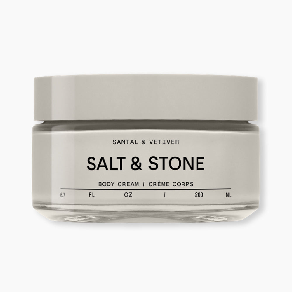 Salt & Stone Body Cream - Santal & Vetiver • rheine