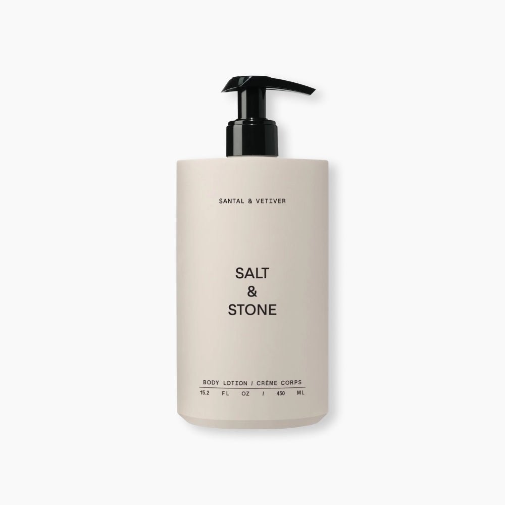 Salt & Stone Body Lotion - Santal & Vetiver • rheine