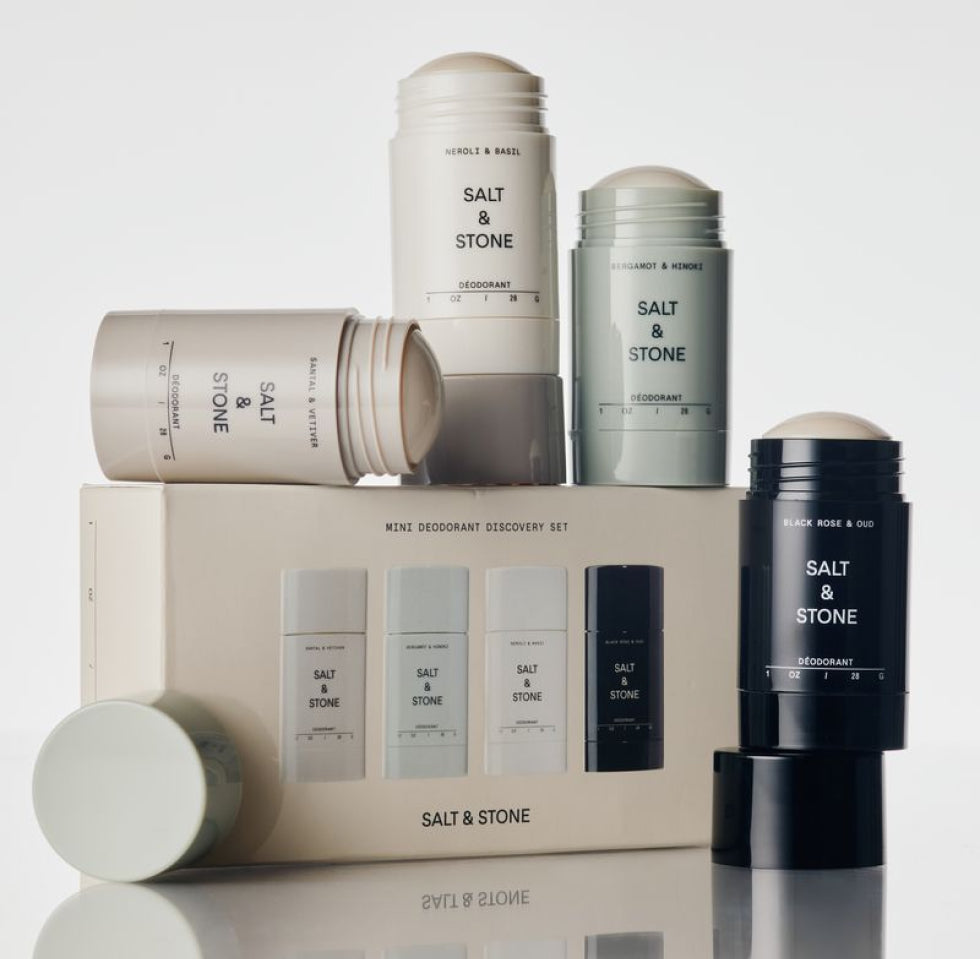 Salt & Stone | Coffret découverte de mini déodorants • rheine